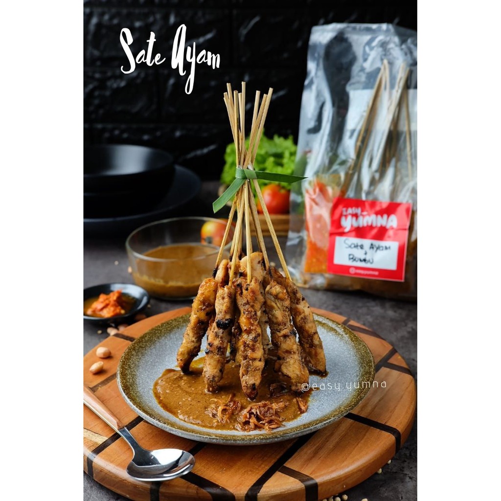 Jual Sate Ayam 10 tusuk - Frozen Kemasan Vacum, tinggal hangatkan ...