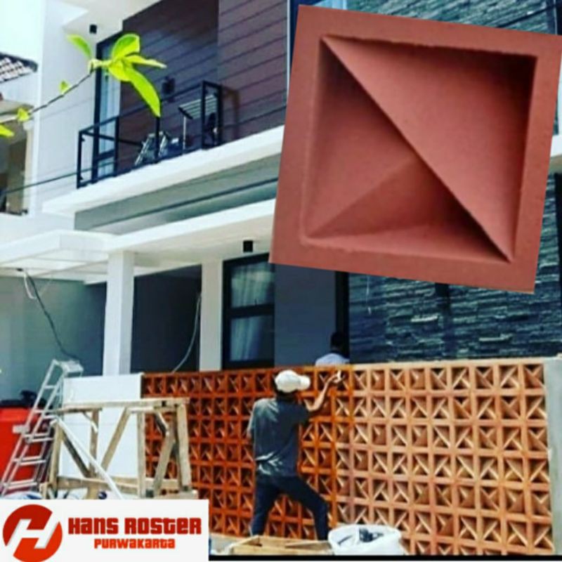 Jual Roster beton minimalis/loster modern/lubang angin dinding pagar ...