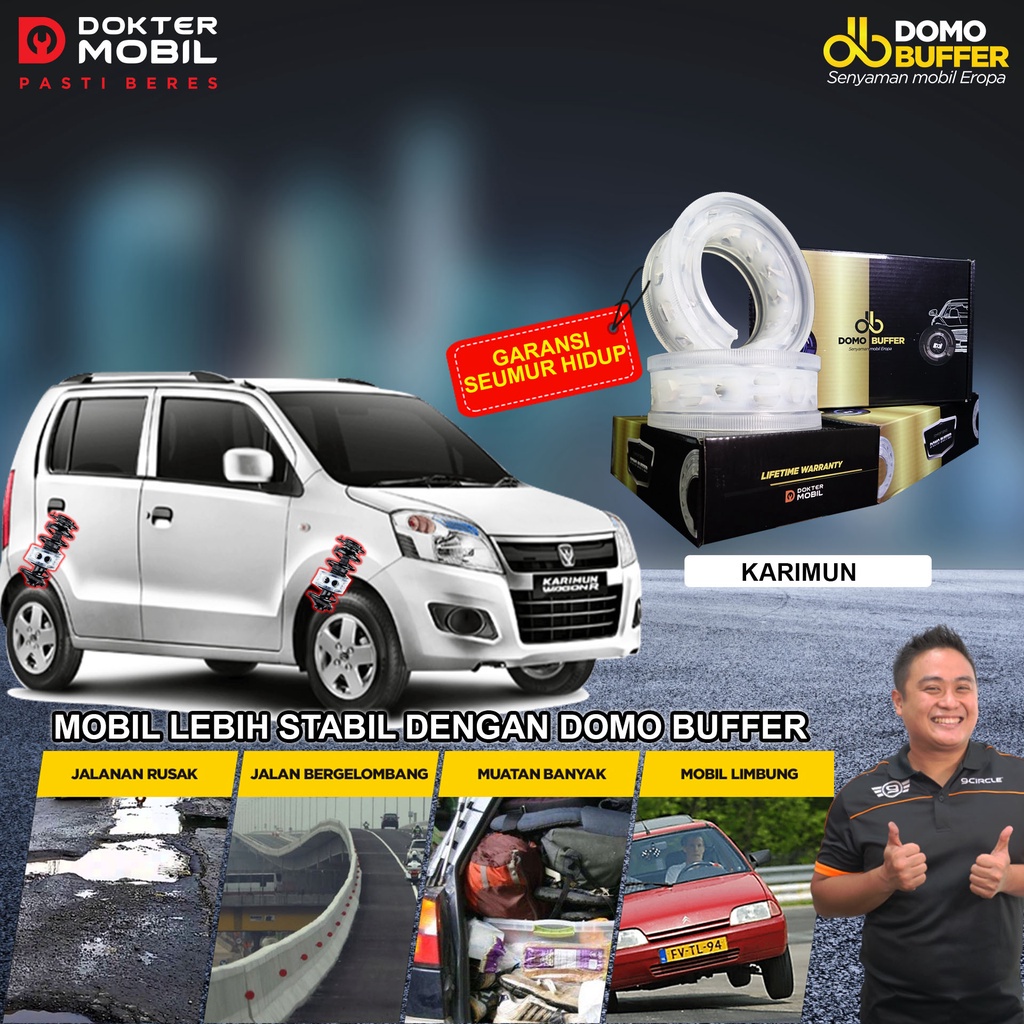 Jual Spring Buffer Domo - SUZUKI KARIMUN Damper MOBIL | Shopee Indonesia