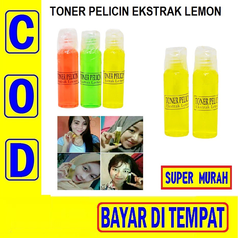 Jual 12B Toner Pelicin Extra Lemon Ekstra New Pack Original (30 Ml ...