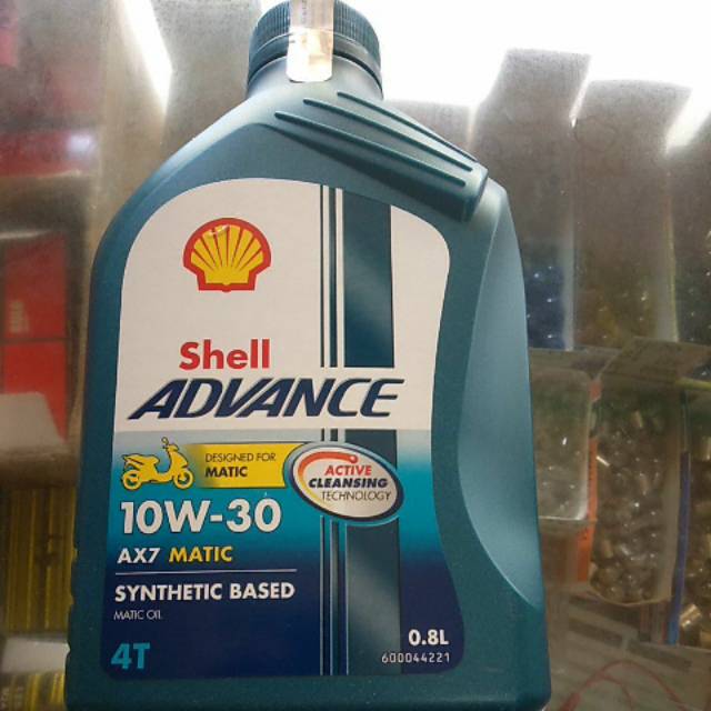 Jual Oli Shell Advance Matic AX7 10W30 800ML | Shopee Indonesia