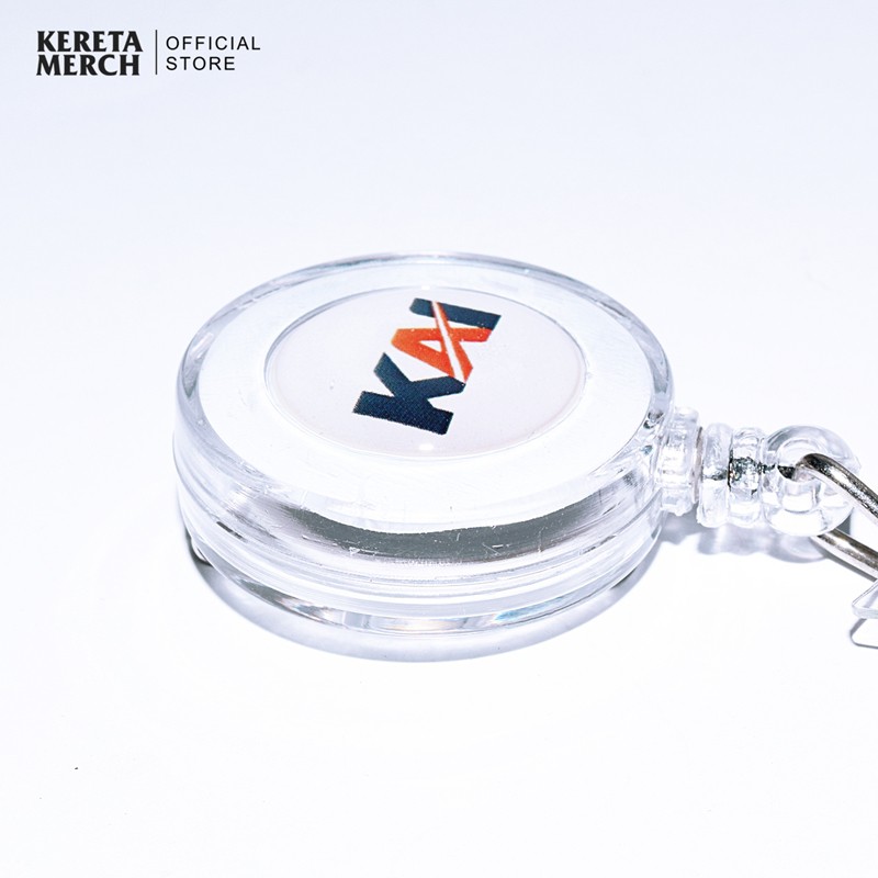 Jual KERETA API INDONESIA ID CARD HOLDER YOYO TRANSPARAN NAME TAG ...