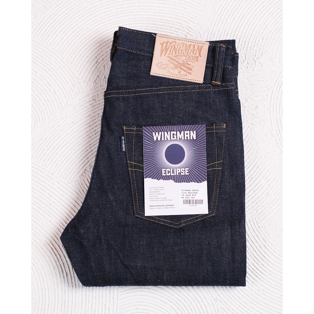Jual WINGMAN DENIM - ECLIPSE 13oz | Shopee Indonesia