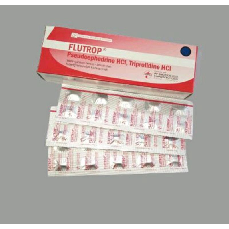 Jual FLUTROP tablet harga per lembar. ED 04-2027 | Shopee Indonesia