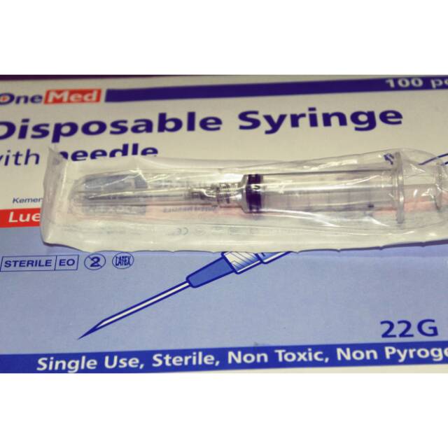 Jual Spuit 5cc Onemed Disposable Syringe | Shopee Indonesia