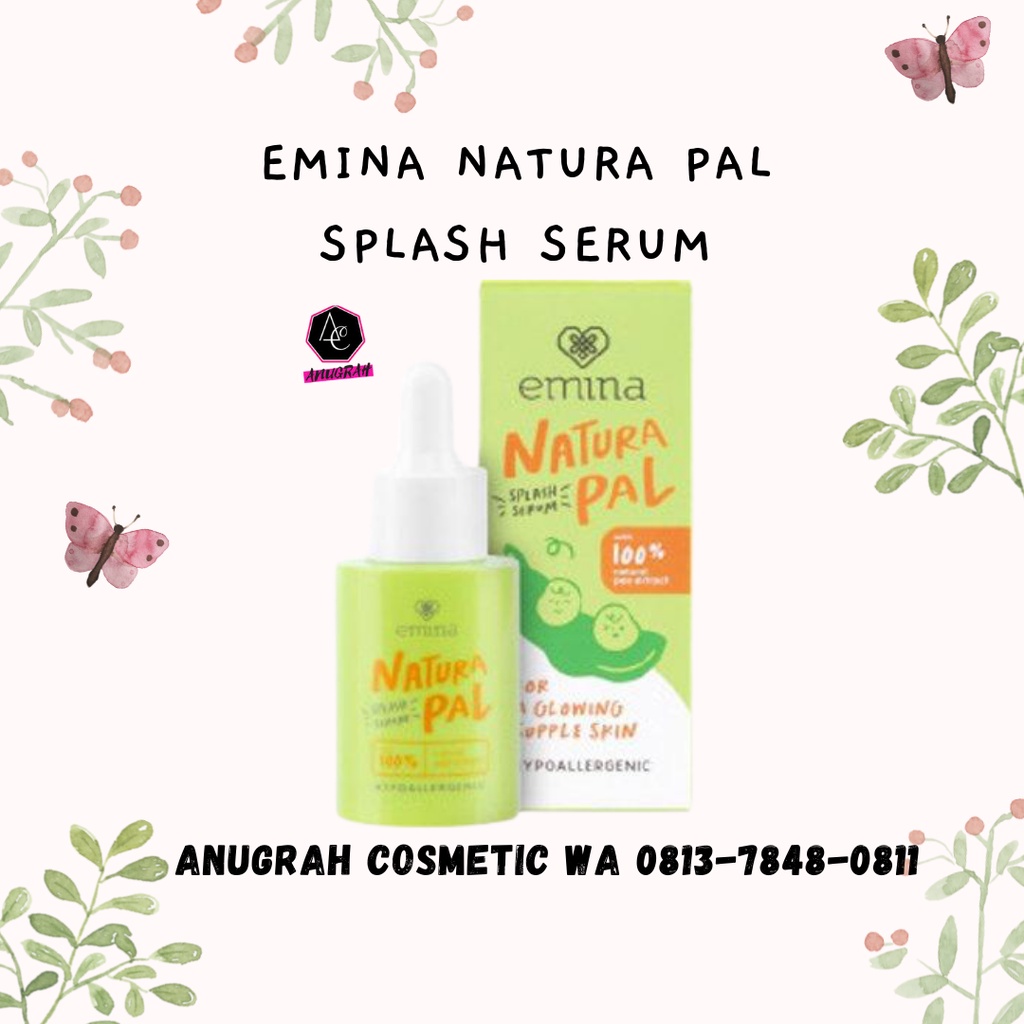 Jual EMINA NATURA PAL SPLASH SERUM | Shopee Indonesia