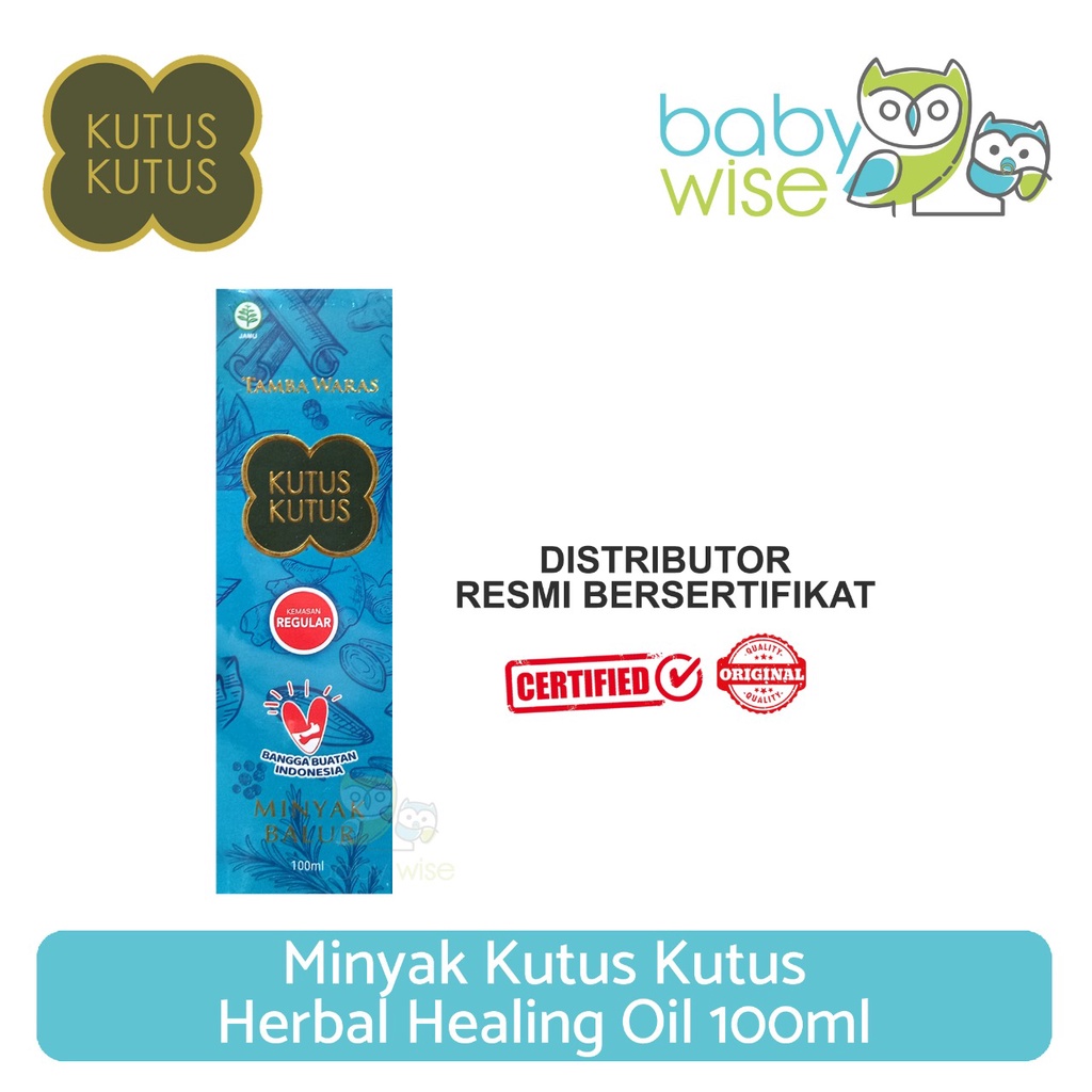 Jual Kutus Kutus Organic Herbal Healing Oil 100ml Shopee Indonesia