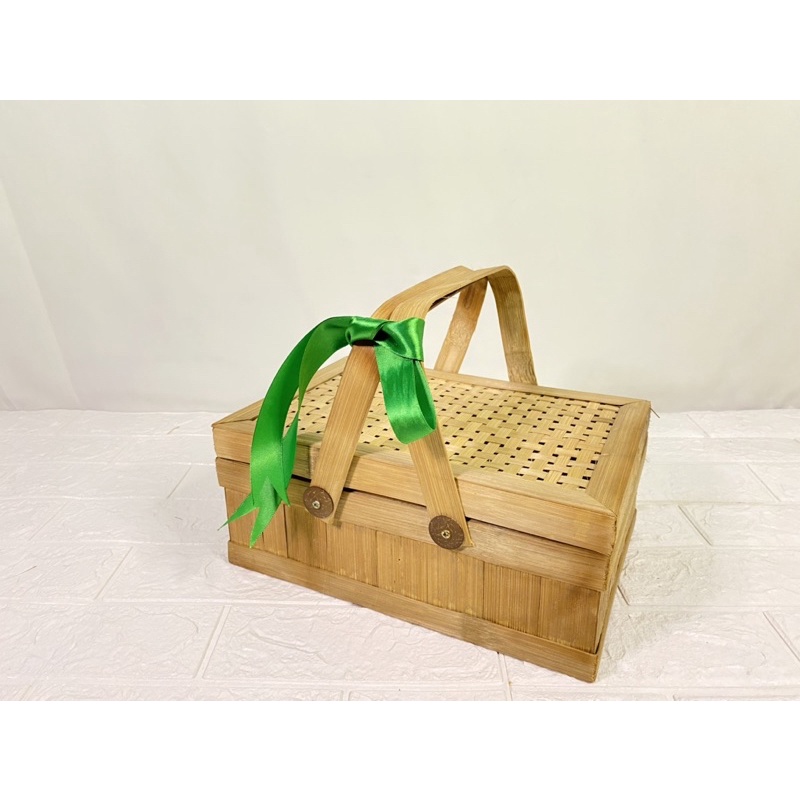 Jual Rantang Bambu 20x30 | Kotak Persegi Panjang | Keranjang Bambu ...
