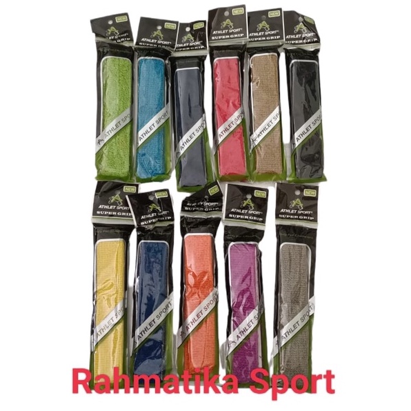 Jual Grip Handuk Grip Towel ATHLET Raket Badminton | Shopee Indonesia