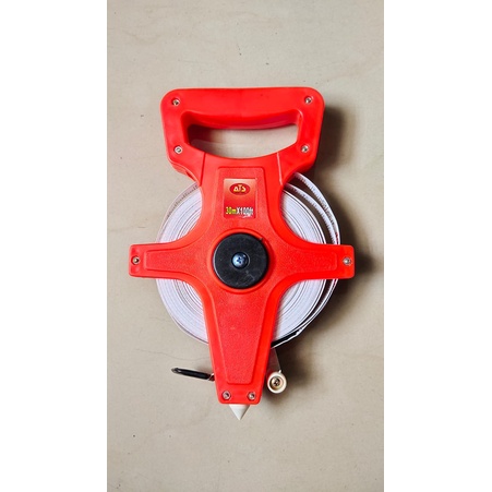 Jual Meteran Tancap ATS Meter Gulung Rol Tanam Tanah Bangunan 30 50 100 M | Shopee Indonesia