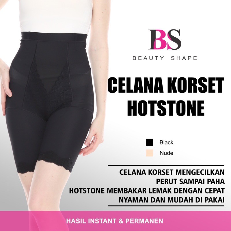 Jual Beauty Shape - Celana Korset Hot stone / Hot Stone Pants / Korset ...
