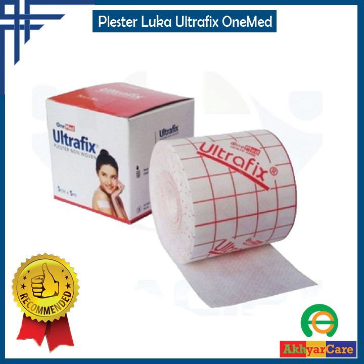 Jual Plester Plaster Luka Ultrafix OneMed Non Woven Onemed 5cm x 5cm ...