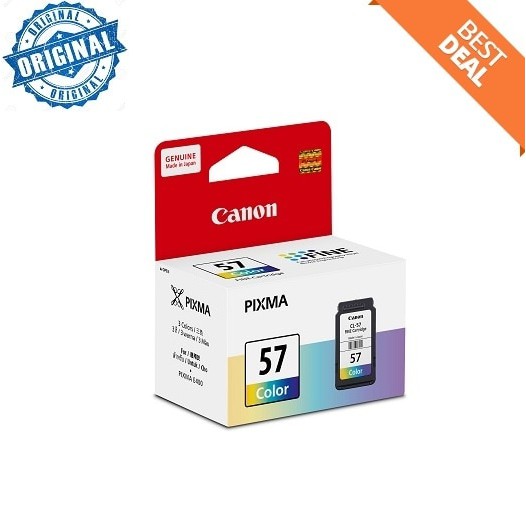 Jual Tinta Canon CL-57 Cartridge Pixma E400 E460 | Shopee Indonesia