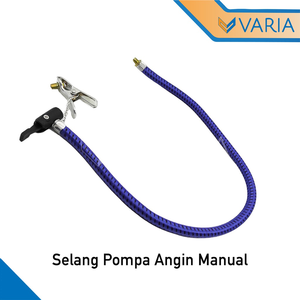 Jual Selang Pompa Angin Manual Ban Sepeda Motor Model Jepit | Shopee ...