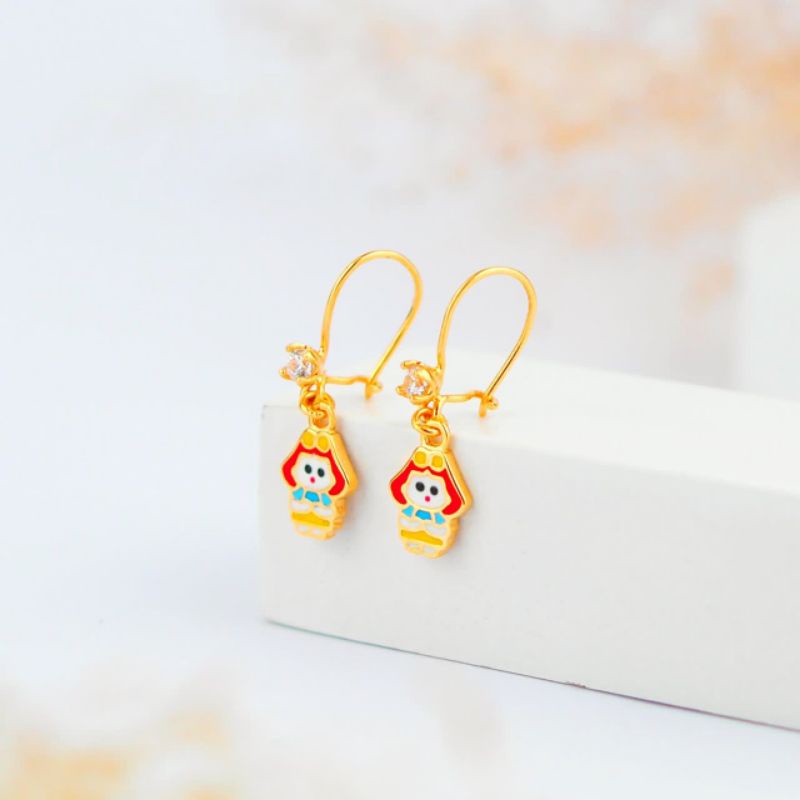 Jual Anting Emas Kawatan Anak Putri Salju - Toko Emas Gadjah | Shopee Indonesia