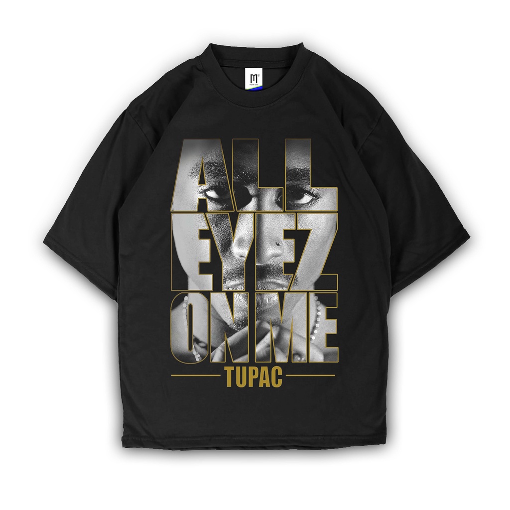 Jual kaos rap hiphop TUPAC SHAKUR ALL EYEZ ON ME merchcons tupac travis ...