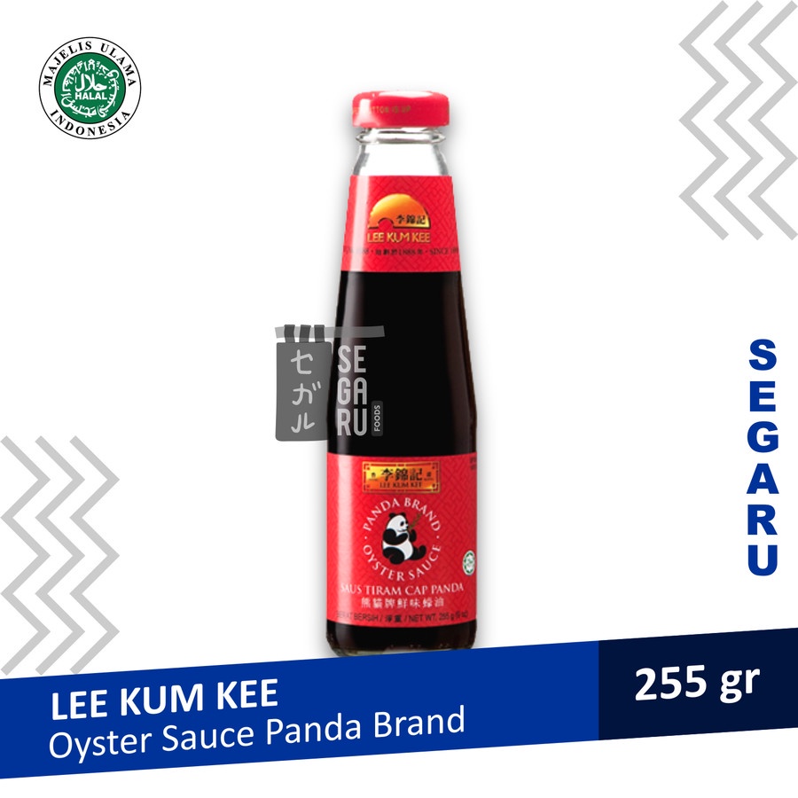 Jual LEE KUM KEE Oyster Sauce Panda | Saus Tiram Panda Halal 255 gram ...