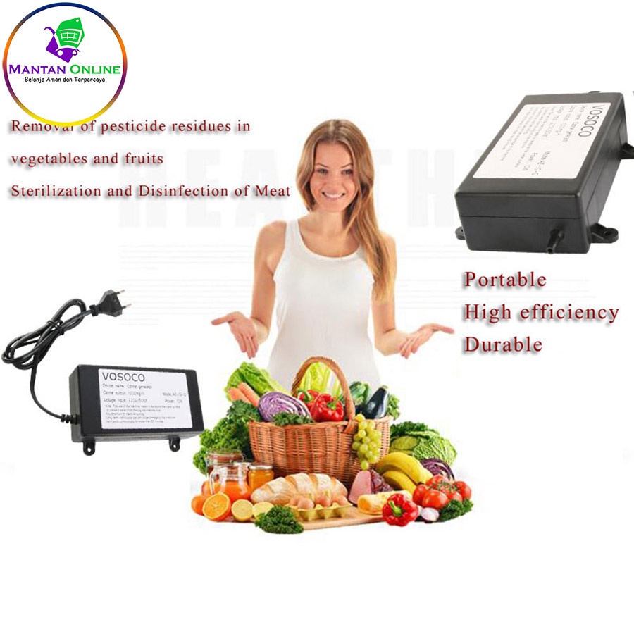 Jual Ozon / Ozone Generator Sterilizer Ozonizer Purifier Portable | Shopee Indonesia