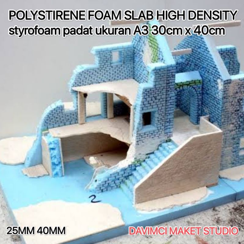 Jual Polystirene Foam Slab High Density - Styrofoam Sterofoam Padat ...