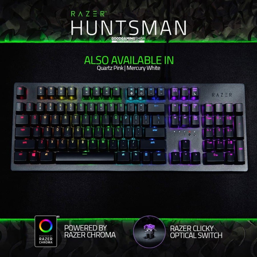 Jual Razer Huntsman - Gaming Keyboard | Shopee Indonesia