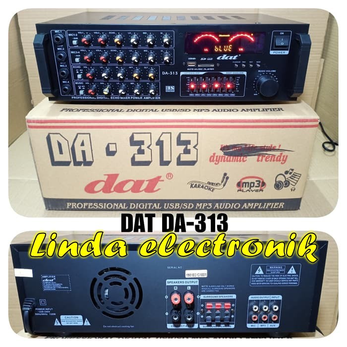 Jual AMPLIFIER DAT DT 313 PROFESIONAL DIGITAL DAT DT313 | Shopee Indonesia