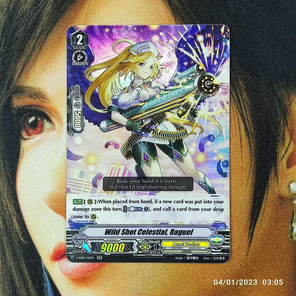 Jual vanguard wild shot celestial raguel V-EB03 RR original | Shopee Indonesia