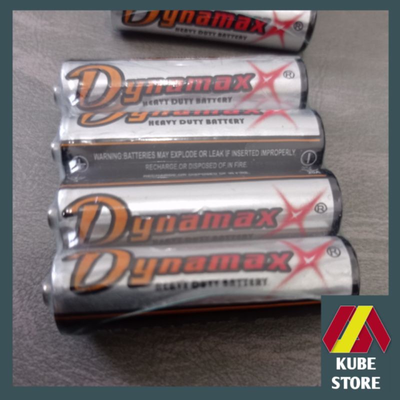 Jual Baterai Dynamax AA / Batre AA besar (A2) 1,5 Volt Baterai Remot TV ...