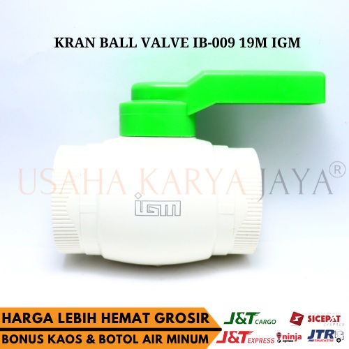 Jual Stop Kran BALL VALVE UPVC IB-009 19M Original Terbaru Ball Valve ...