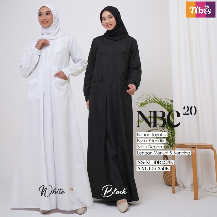 Jual GAMIS NBC 020 ORIGINAL BY NIBRAS DRESS BAJU BUSANA MUSLIM BEST ...