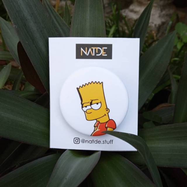 Jual Natde Pin Button The Simpsons | Shopee Indonesia