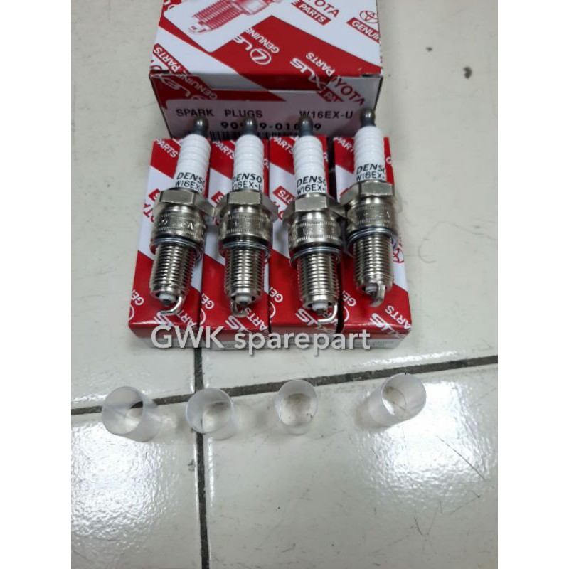 Jual Busi spark plugs Denso 1set (4pc) Toyota Kijang LGX Ori | Shopee ...