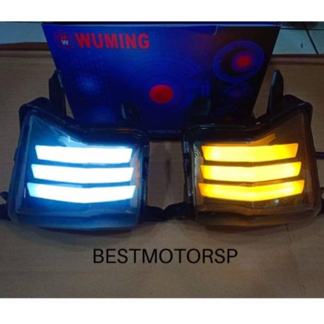 Jual LAMPU SEIN LED YAMAHA NMAX 155 LAMPU SEN DEPAN LED | Shopee Indonesia