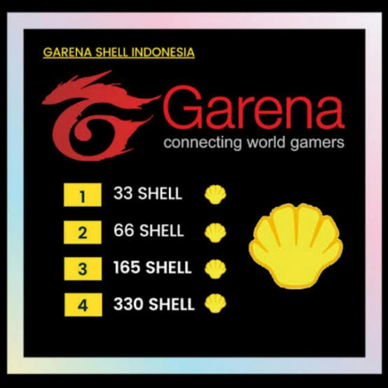 Jual Garena SHELL | Shopee Indonesia