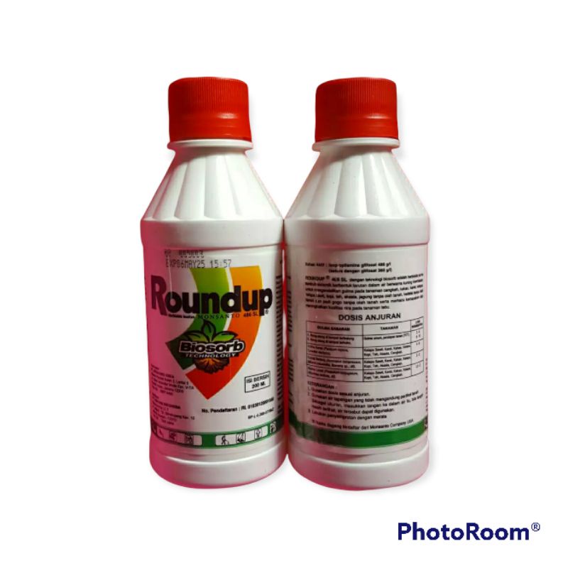 Jual Herbisida Roundup 200 ml, pembasmi rumput, Obat Rumput Liar ...