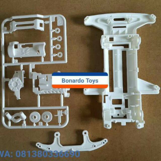 Jual Tamiya Mini 4WD Part - Super TZ-X Chassis Complete - Loose Part ...