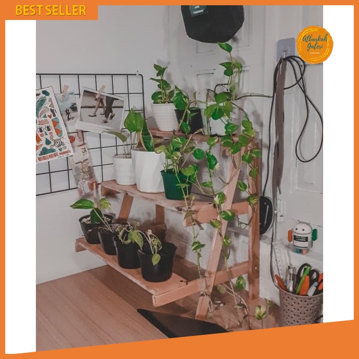 Jual Rak Tangga 3 susun Minimalis Jatibelanda | Shopee Indonesia