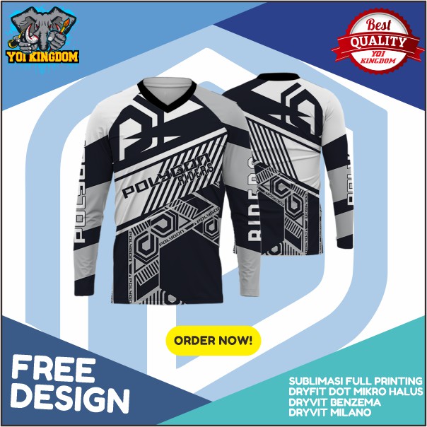 Jual Jersey sepeda polygon | Kaos sepeda premium | custom nama | Shopee ...