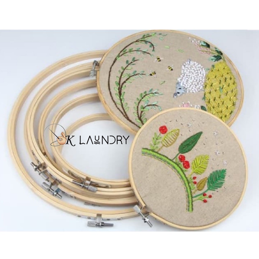 Jual Pemidangan bidangan Hoop Kayu Bindang Bidang Ring Sulam Ram Kayu ...
