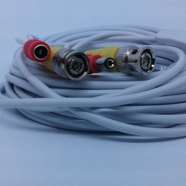 Jual KABEL CCTV VIDEO + POWER 15 M ( 2 KABEL ) | Shopee Indonesia