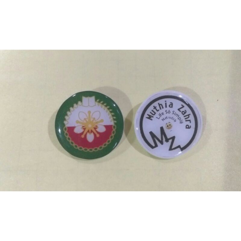 Jual Pin / Bross Akrilik + Resin Untuk Sekolah I Organisasi I Karyawan ...