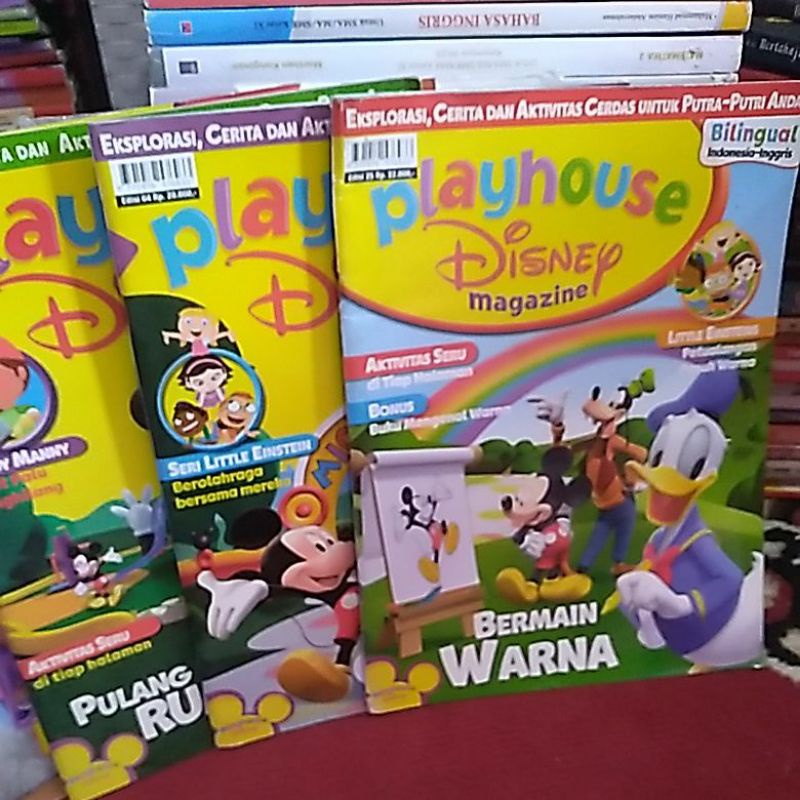Jual majalah playhouse disney magazine bilingual | Shopee Indonesia