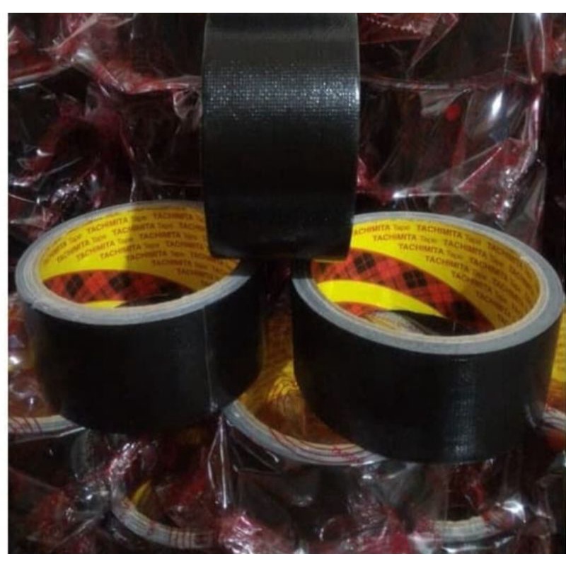 Jual Lakban kain hitam 2 inch dan 1 inch | Shopee Indonesia