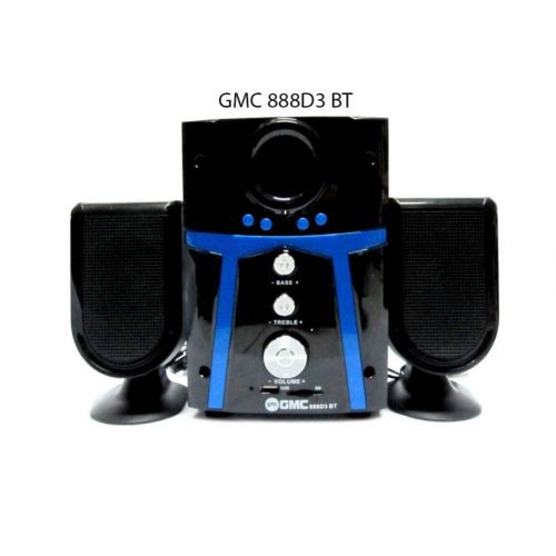 Jual GMC Speaker with Sub Woofer - 888D3 BT (Bluetooth) | Shopee Indonesia