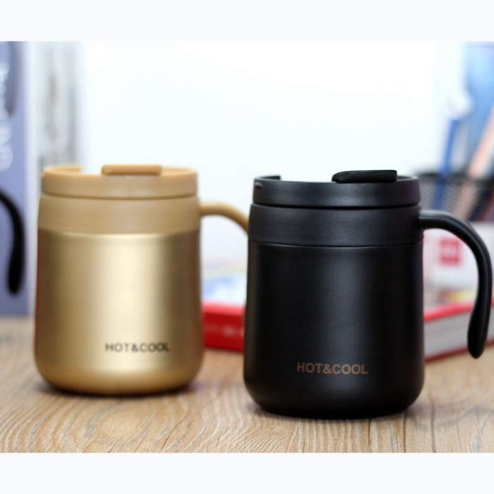 Jual Hot And Cool Coffee Cup Thermos Tempat Cup Kopi Panas Dingin 350 ...
