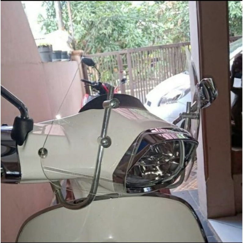 Jual Windshield / Flyscreen Vespa LX PRIMAVERA SPRINT Vespa S125/150 ...