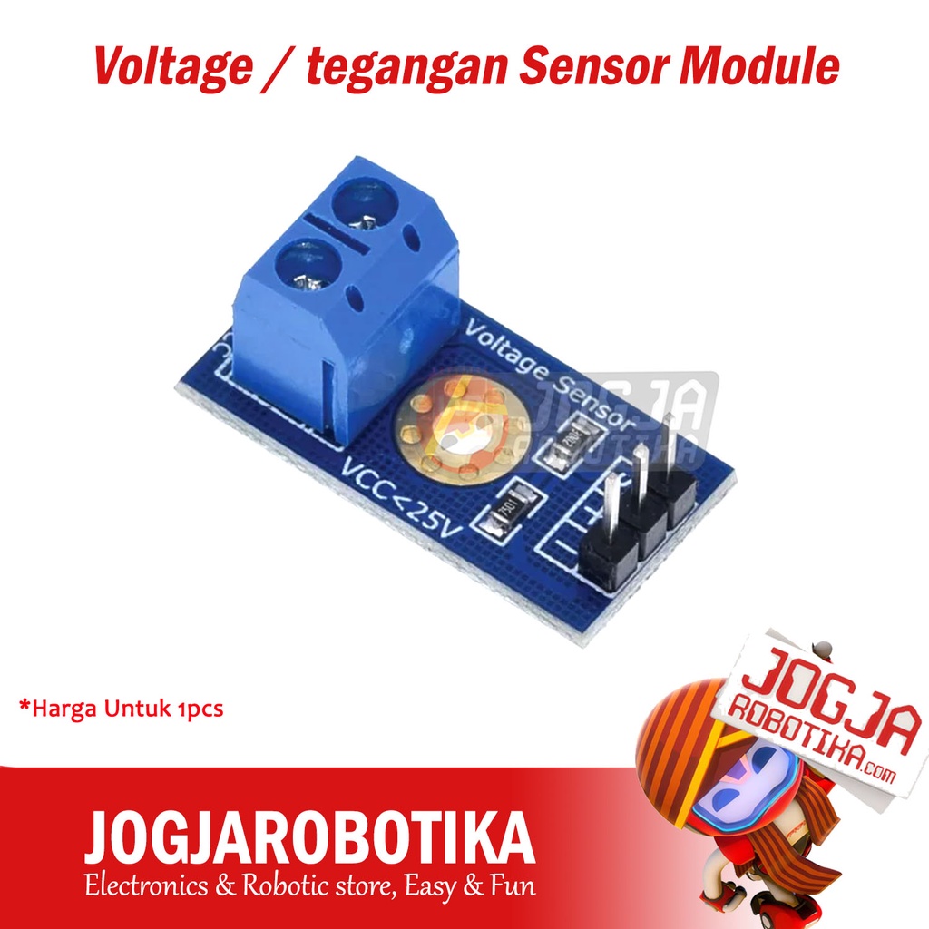 Jual Sensor Tegangan 0-25V DC Voltage Sensor Module | Shopee Indonesia Jual Sensor Tegangan 0-25V DC Voltage Sensor Module | Shopee Indonesia