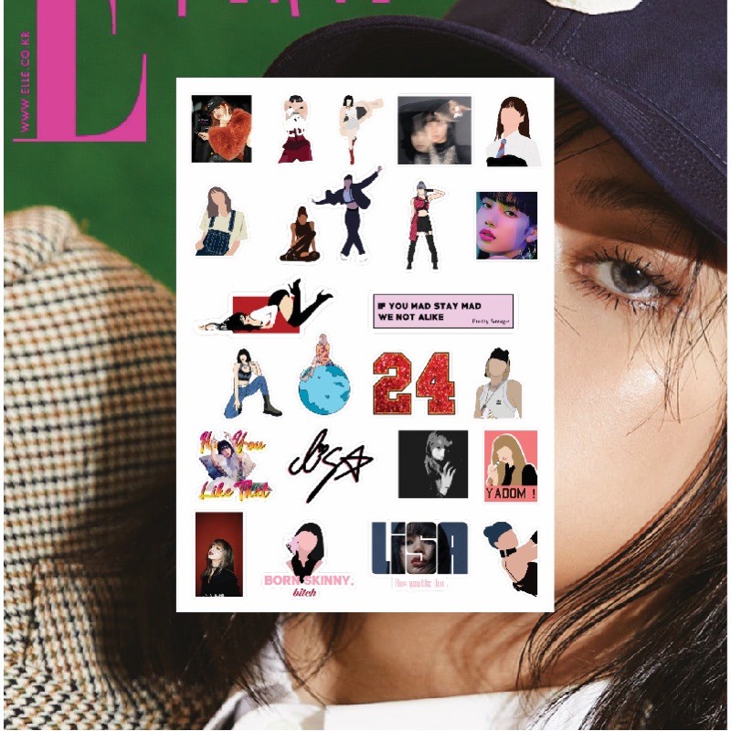 Jual Stiker LISA BLACKPINK Edition | Shopee Indonesia