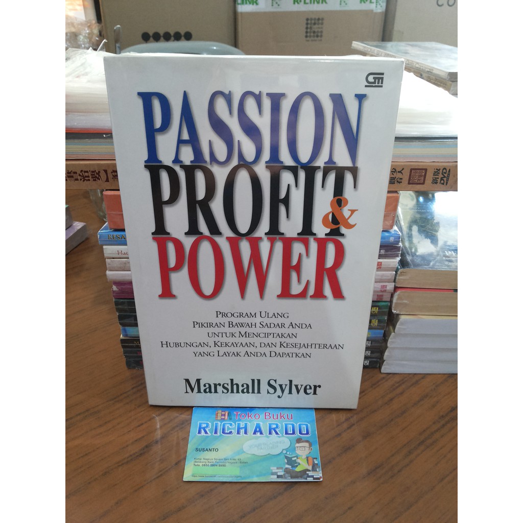 Jual Buku Original Passion Profit & Power --- Marshall Sylver | Shopee ...