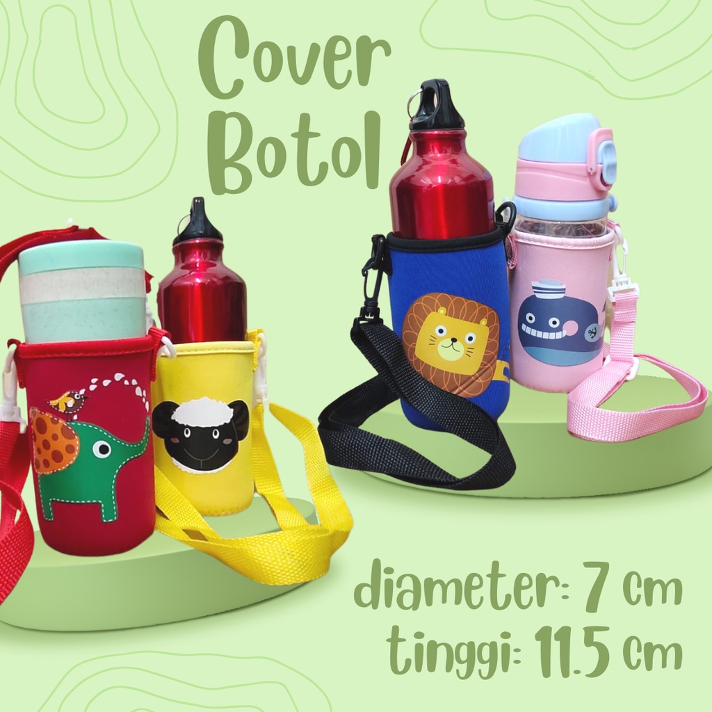 Jual TAS SELEMPANG BOTOL MURAH SARUNG BOTOL MINUM COVER PELINDUNG BOTOL ...