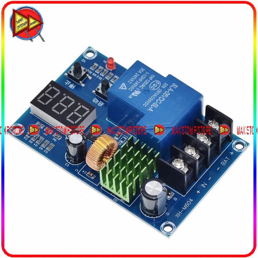 Jual Modul Cas Kontroller Otomatis Aki Baterai Lithium 6-60V 30A ...